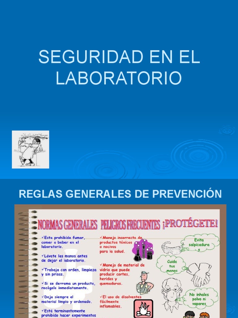 Seguridad en El Laboratorio | PDF