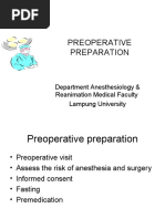 Preoperative and Postoperative Care of Surgical Patient Modified | PDF