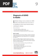 ADHD Diagnosis - DSM 5 Criteria For Children and Adults | PDF ...
