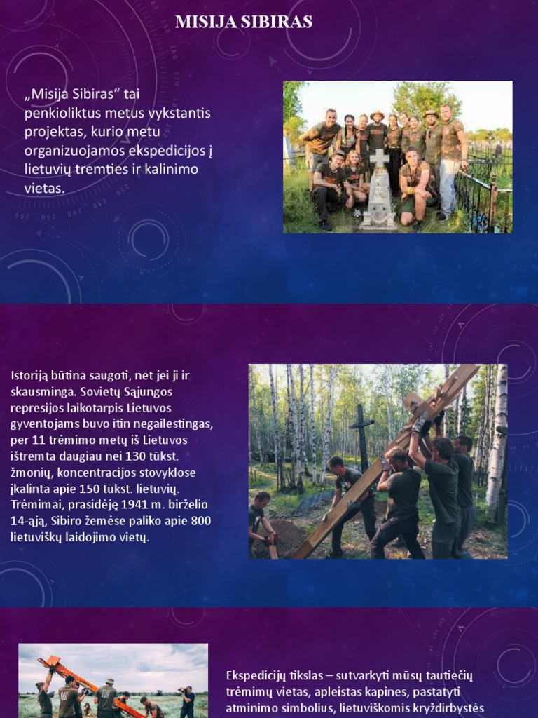 Misija Sibiras | PDF