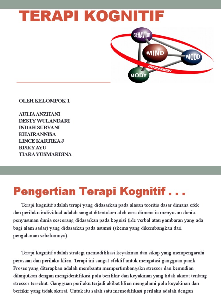Terapi Kognitif | PDF