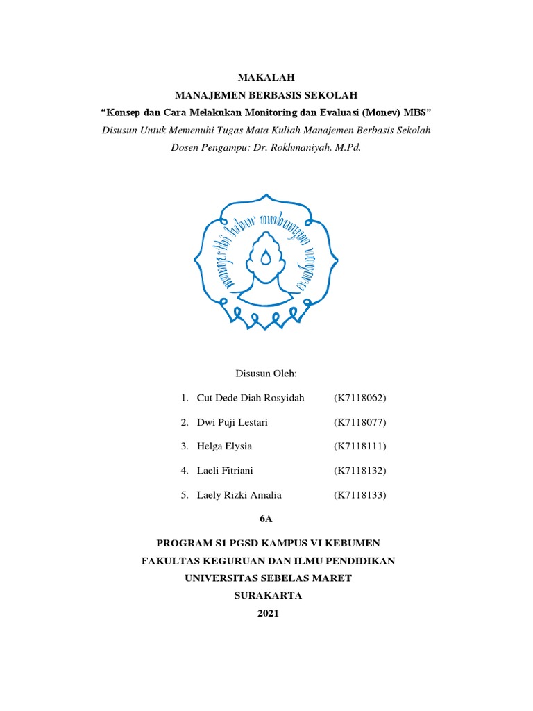 Kelompok 4 - Monev | PDF