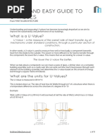 U Value Calculator | PDF | Building Technology | Heat Transfer