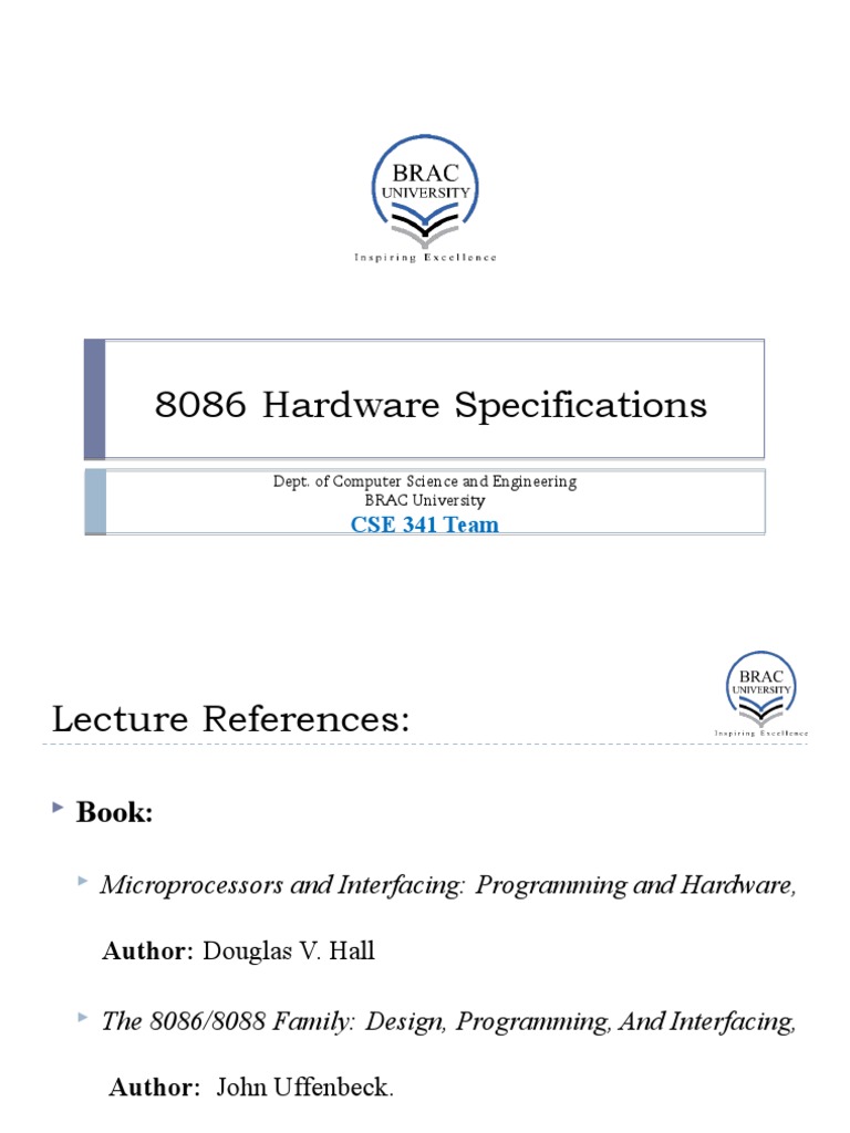 Lecture-5 (8086 Hardware Specifications - Pin Specification and Timing ... Lecture-5 (8086 Hardware Specifications - Pin Specification and Timing ...