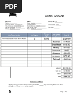 Sample Guest Folio | PDF