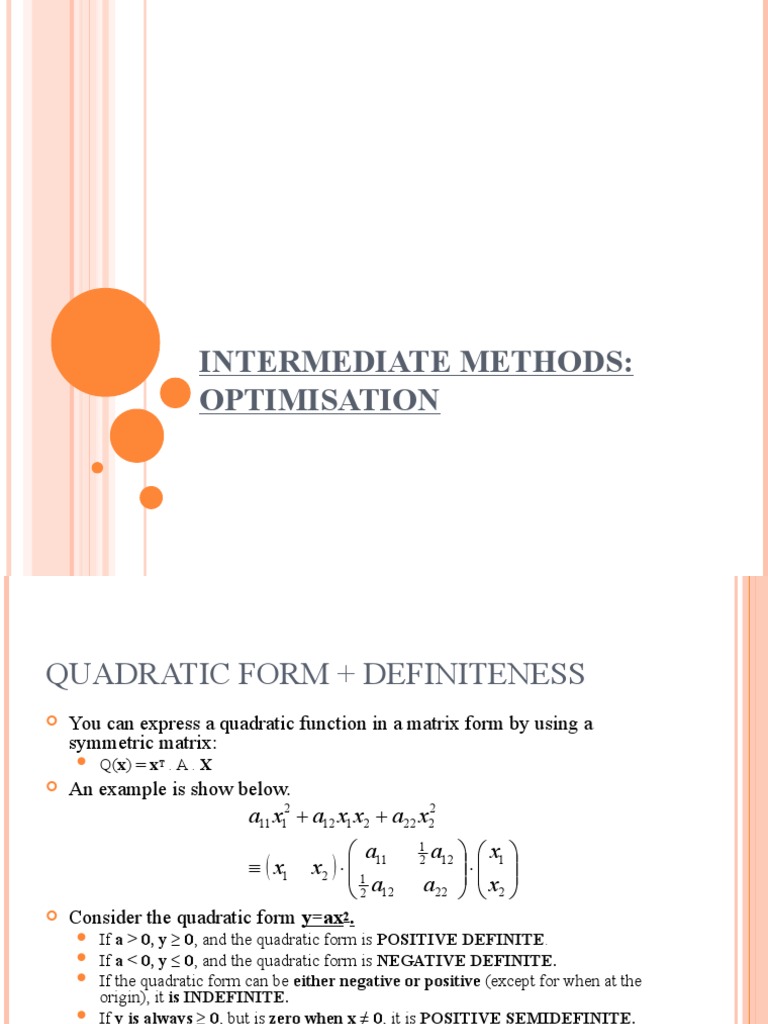 Constrained Optimisation Pdf Mathematical Optimization Matrix Mathematics