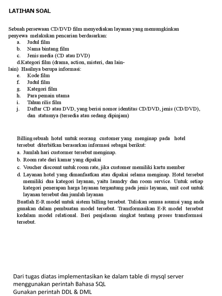 Tugas Project SBD | PDF