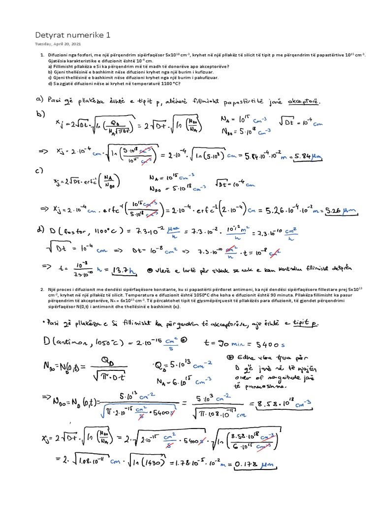 Zgjidhja e Detyrave | PDF