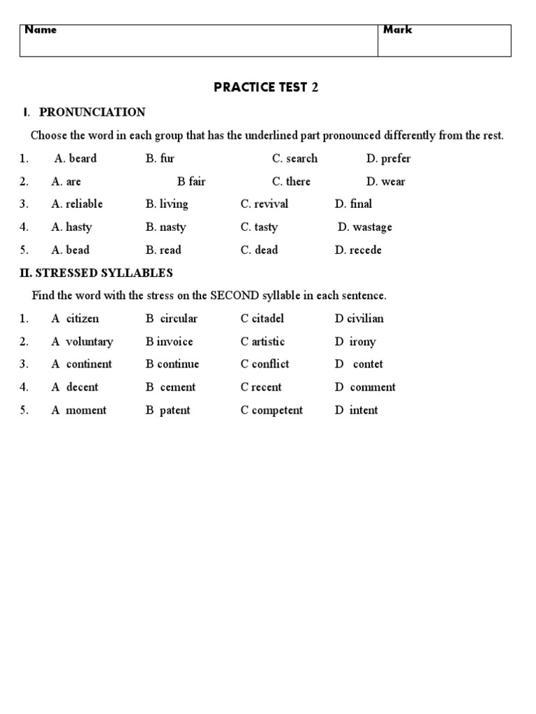 Practice Test 2 VB | PDF