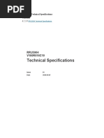 RRU5904w Technical Specifications (V100R019C00) | PDF | Lte ...