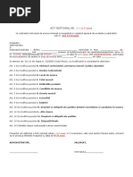 Act Aditional Prelungire Contract | PDF