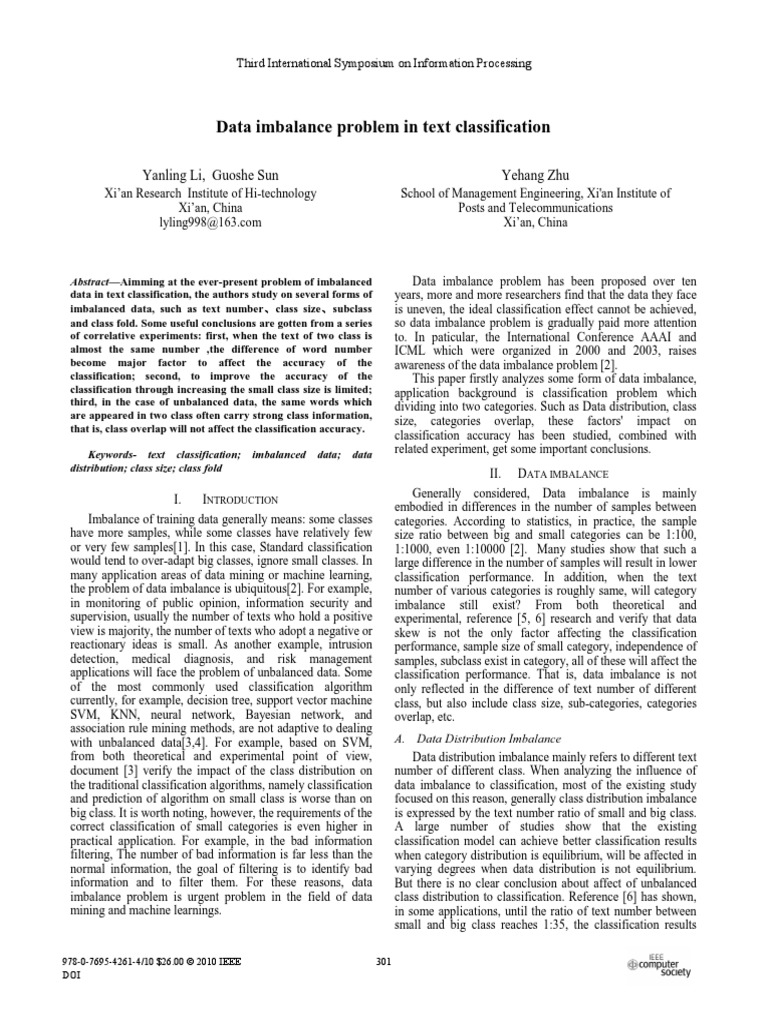 Text Classification Paper 1 | PDF | Statistical Classification | Experiment