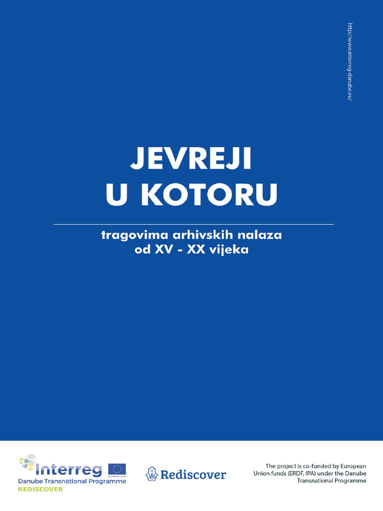 Jevreji U Kotoru Od XV Do XX v. | PDF