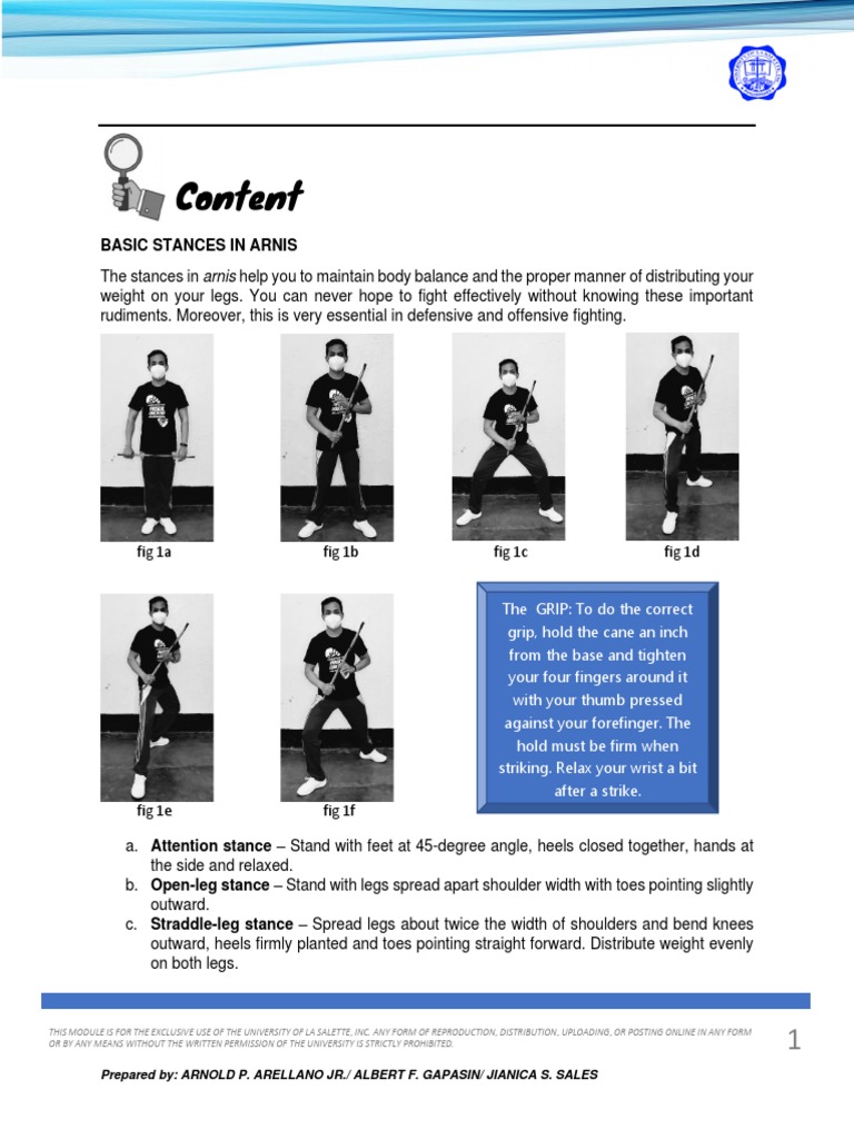 Arnis | PDF | Foot | Sports