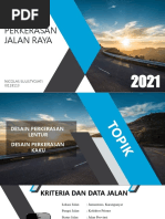 BAGIAN 1 MDP 2024, Desain Struktur Perkerasan Jalan Baru | PDF | Bisnis