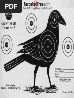 USPSA Target Silhouette Free Printable Targets by Targets4Free | PDF