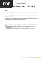 Import Contract Template Sample | PDF | Private Law | Justice
