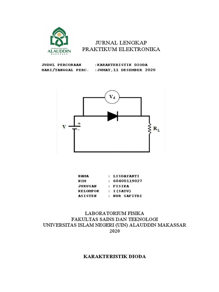 Karakteristik Dioda: Penyearah & Zener | PDF