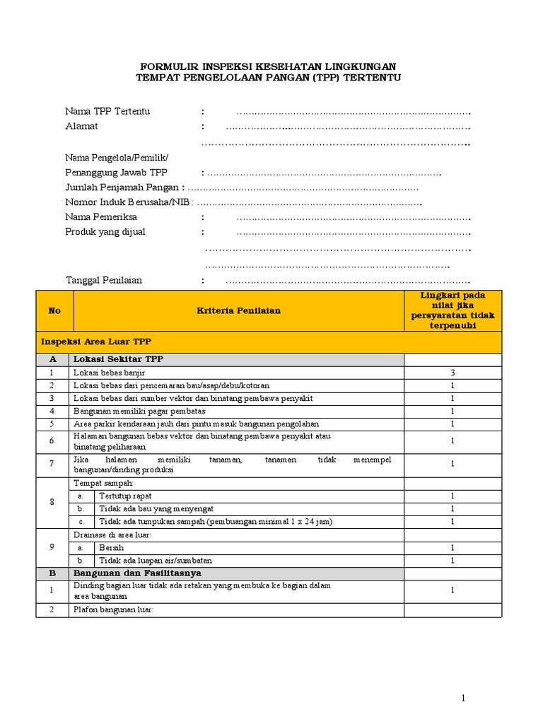 Form IKL TPP Tertentu | PDF