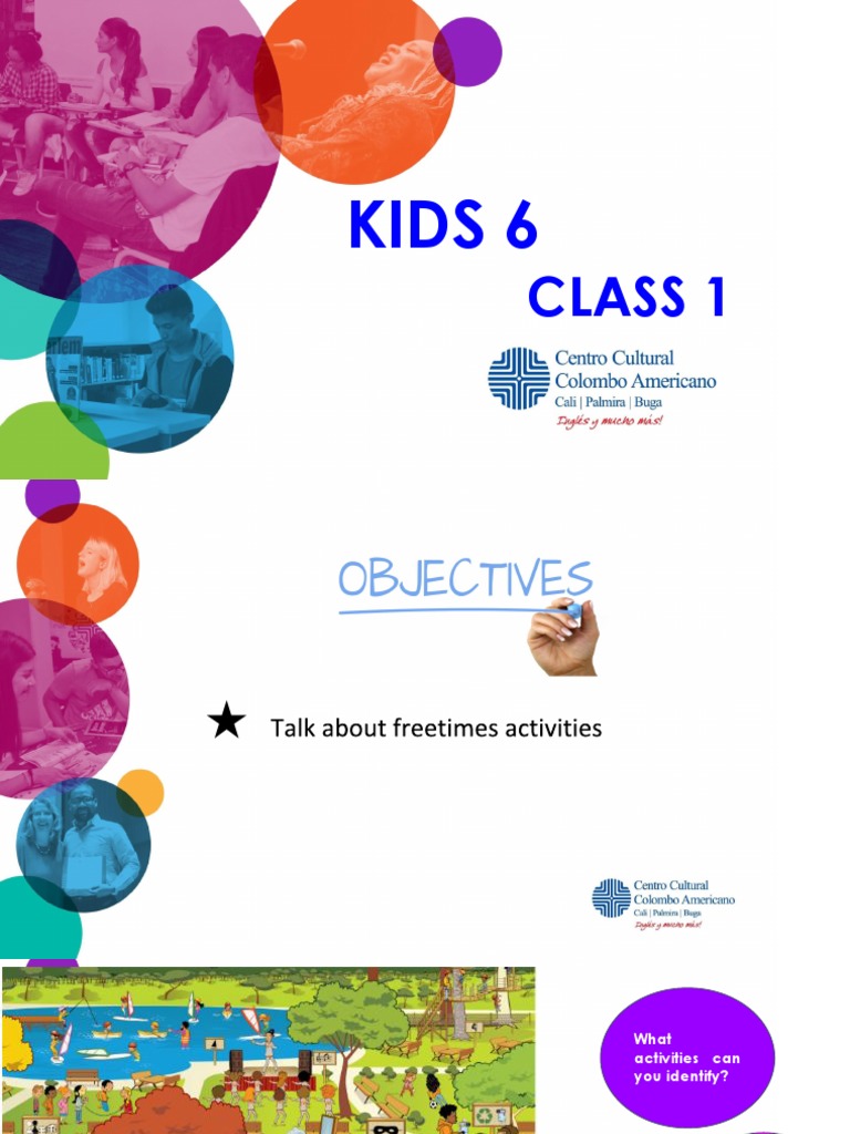 Kids 6 Class 1 | PDF
