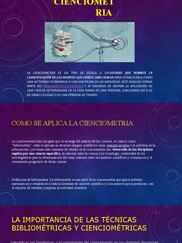 Cienciometria | PDF
