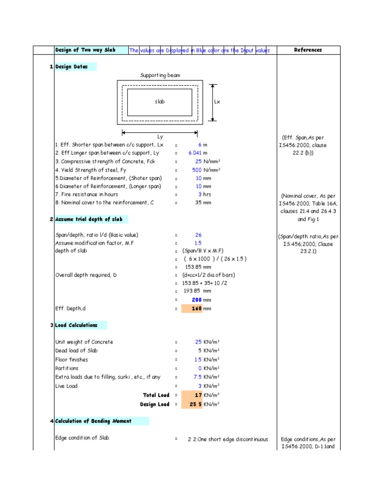 DESIGN OF SLAB - Contd | PDF | Materials | Civil Engineering