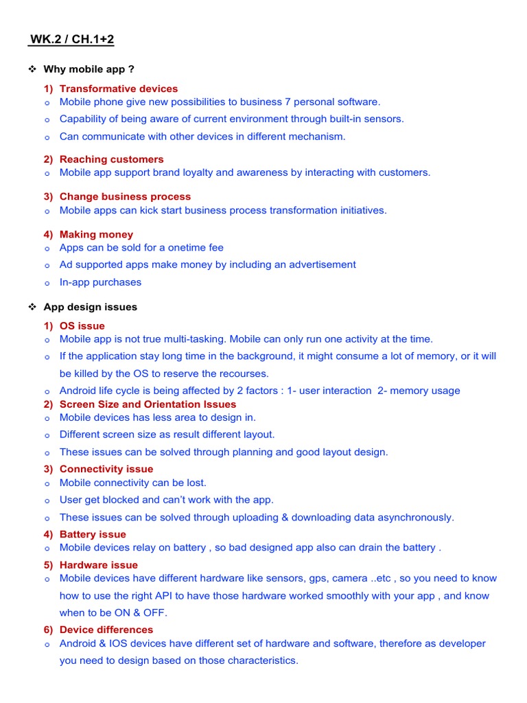 IT448 - Mobile App | Download Free PDF | Mobile App | Android (Operating System)