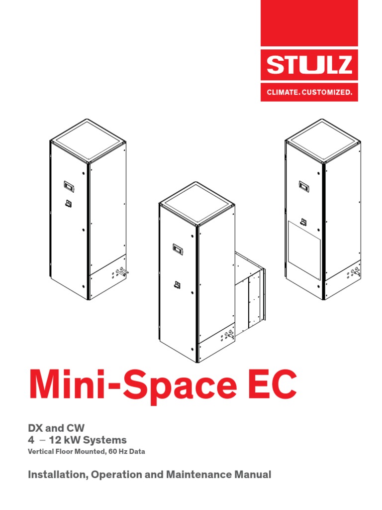 Mini-Space EC: DX and CW 4 - 12 KW Systems | PDF | Air Conditioning | Switch
