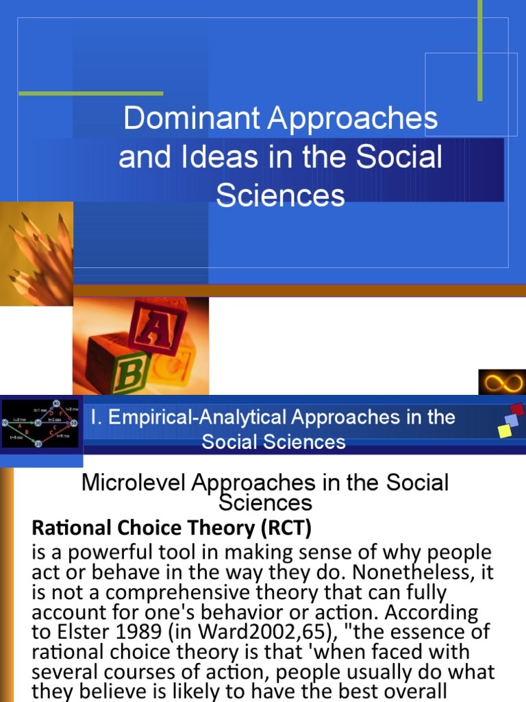 Dominant Approaches and Ideas in The Social Sciences | PDF | Id | Power ...