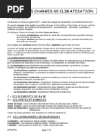 Cours CVC Partie II Ch1 | PDF | Pompe à chaleur | Climatisation