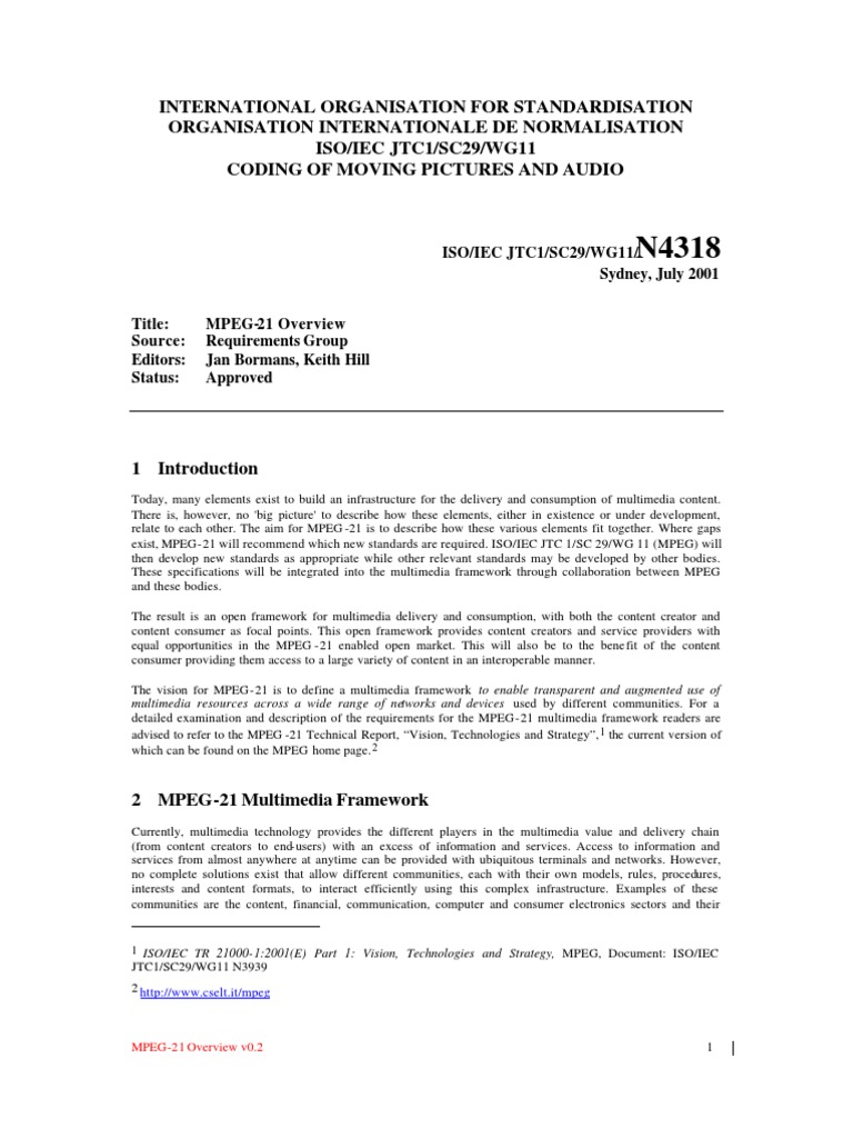Framework | PDF | Interoperability | Metadata