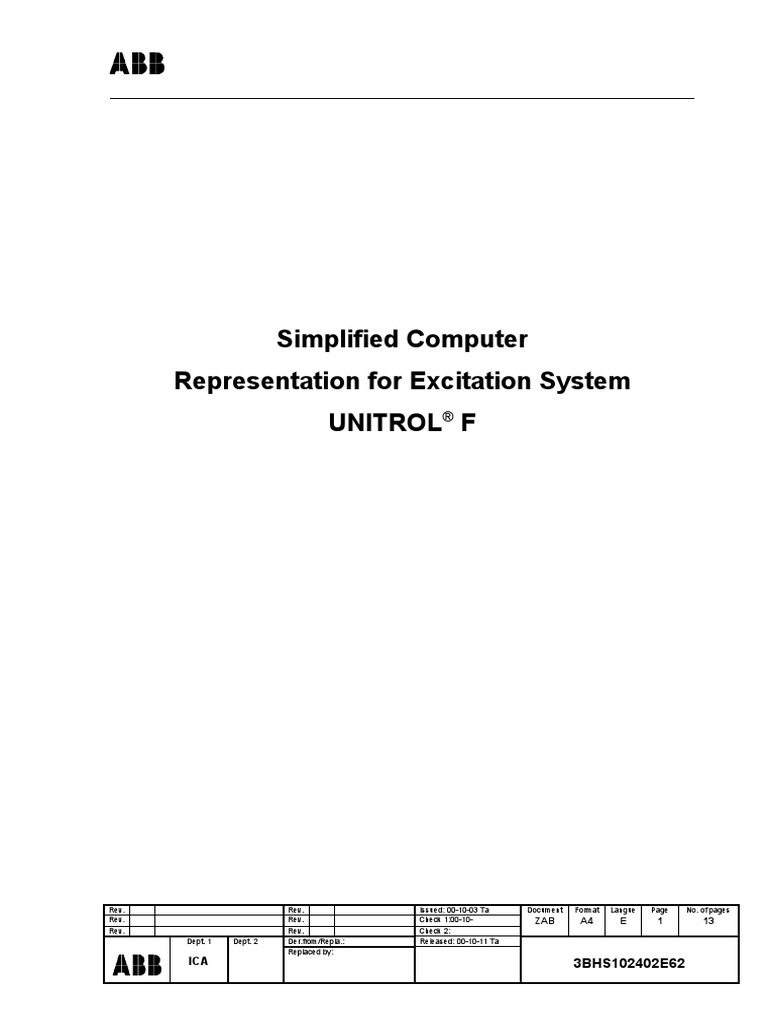 Função de Transformação Do Unitrol F | PDF | Filter (Signal Processing ...