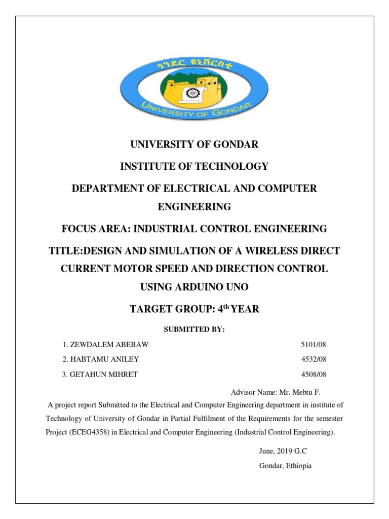 Wireless DC Motor Speed & Direction Control | PDF | Rectifier ...