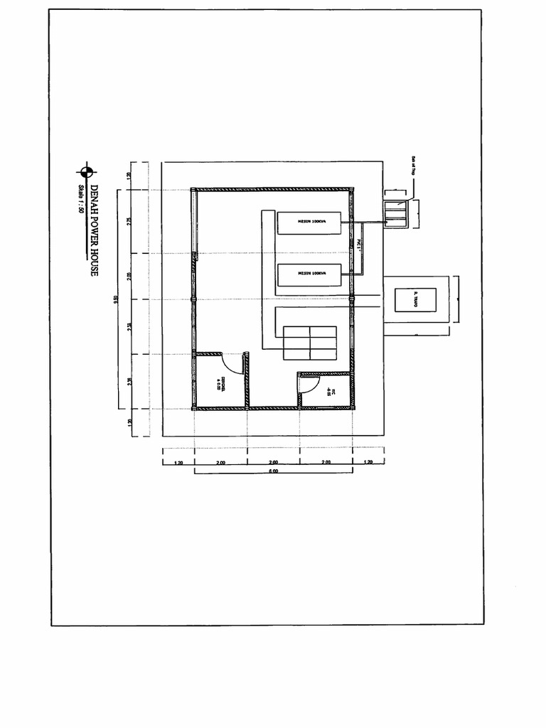 Denah Power House | PDF