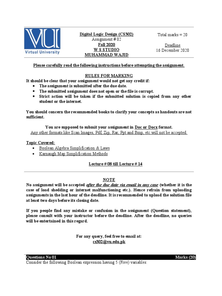 Cs302 Assignment 2 Solution Pdf Logic Mathematical Logic