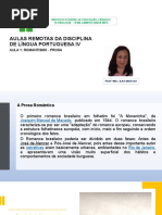 Prosa-Resumo de Romantismo | PDF | Romantismo | Prosa