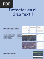 Catálogo de Defectos en Producción Textil | PDF | Textiles | Materiales