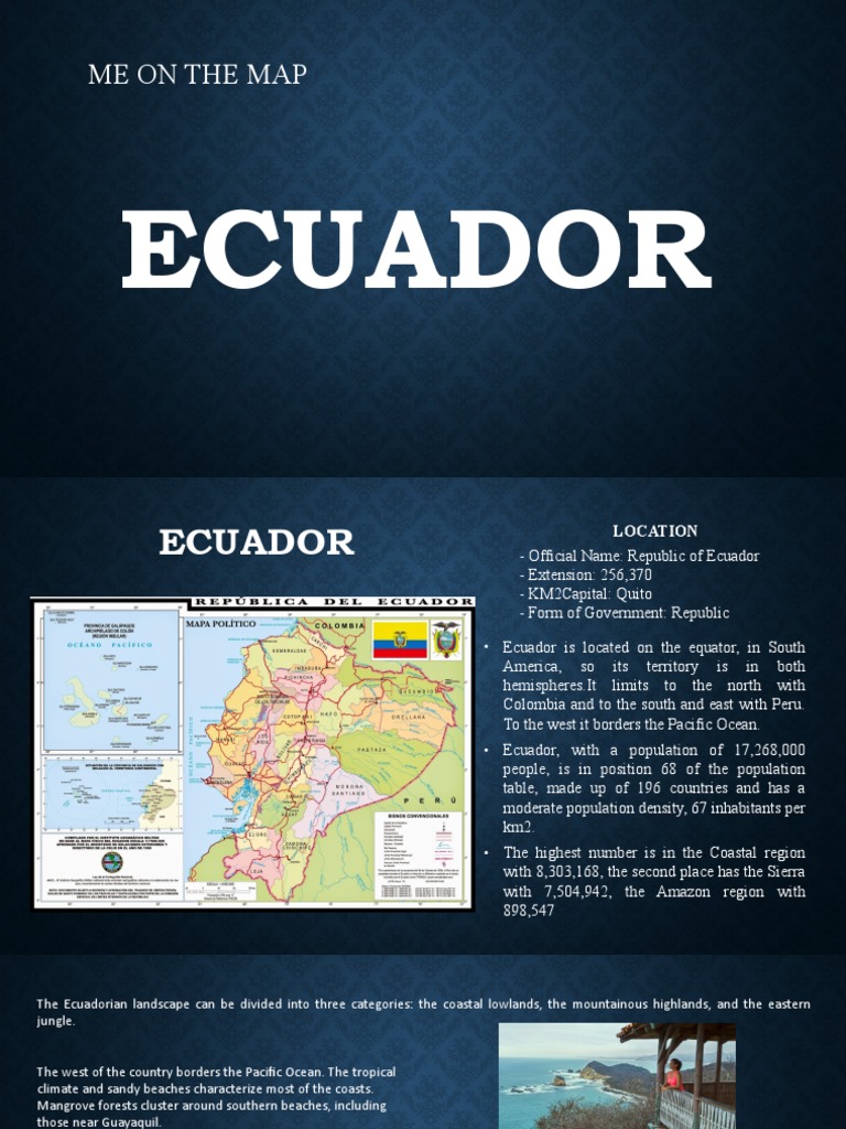 Project 1 Ingles | PDF | Ecuador | Geography