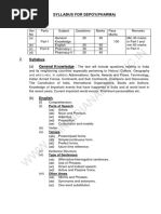 DMER Pharmacy Question Paper | PDF | Collation | Graphemes