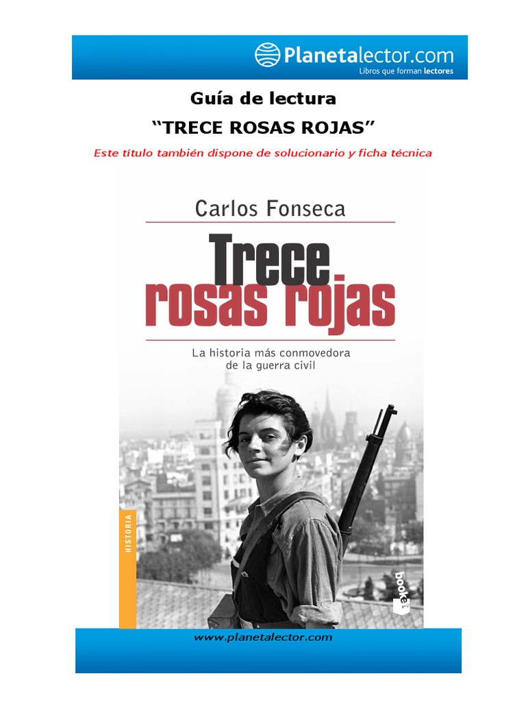 Guía Trece Rosas Rojas de Carlos Fonseca | PDF | Madrid | España franquista