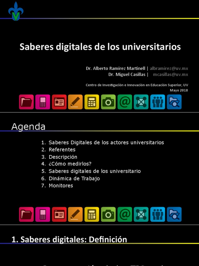Saberes Digitales en Universidades | PDF | Edad de información ...