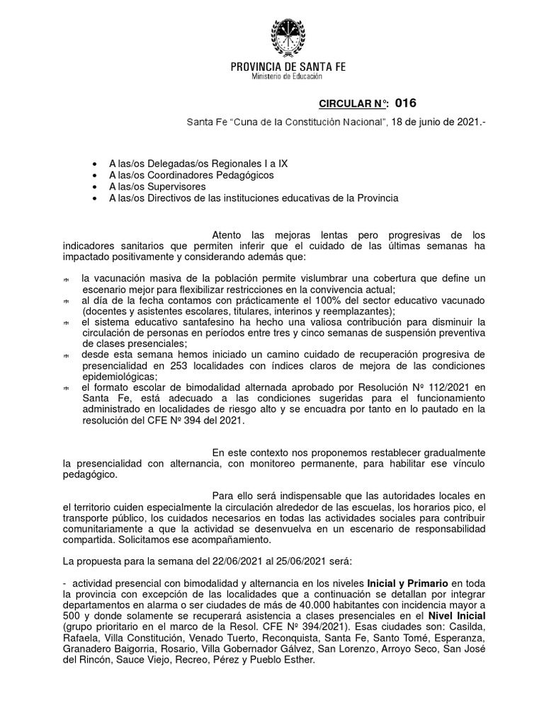 Circular #016.2021 | PDF