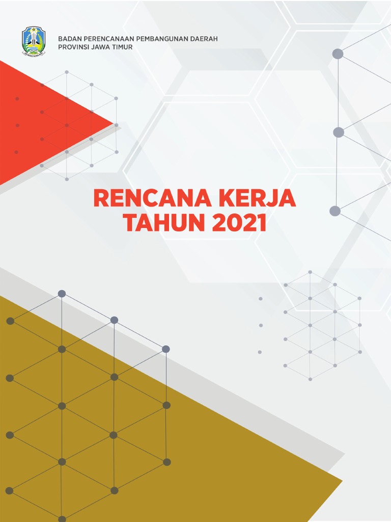 Rencana Kerja Bappeda Jatim 2021 | PDF