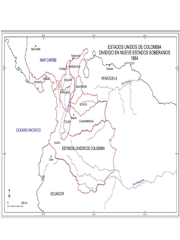 Mapa Confederacion Granadina | PDF