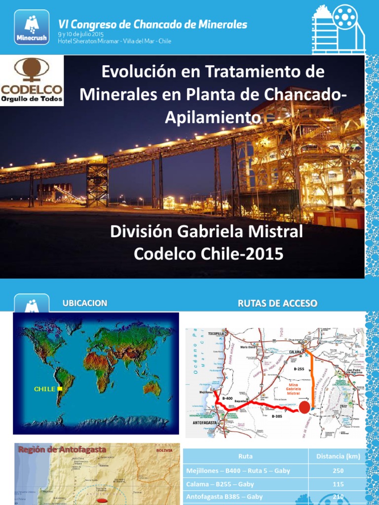 13 - Manuel Vargas - Codelco Gabriela Mistral | PDF | Minería | Science