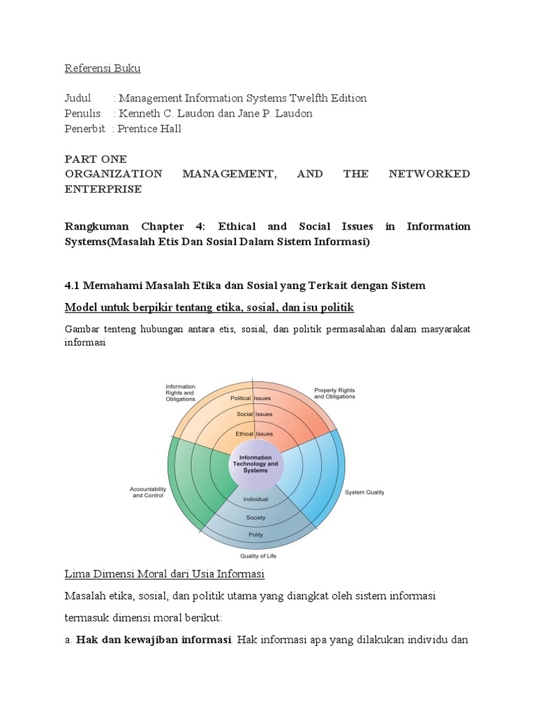 Rangkuman SIM Chapter 4 | PDF | Bisnis | Komputer