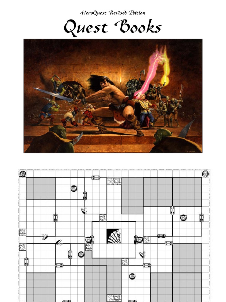 HeroQuest Revised Edition Quest Book v2.3 | Dwarf (Middle Earth ...
