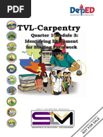 TLE 7 - 8 - Carpentry - Module 1 | PDF
