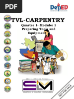 TLE Carpentry Grade 10 Module 1 | PDF | Carpentry | Drill