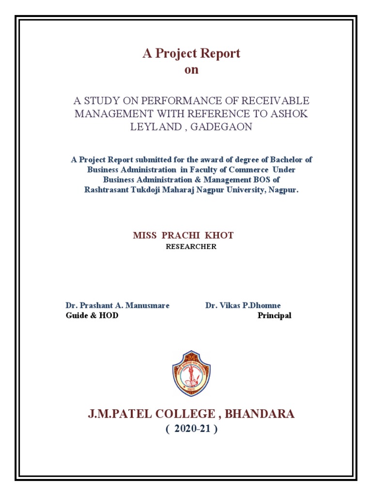 Front Pages-Prachi Khot | PDF | Cognition | Science